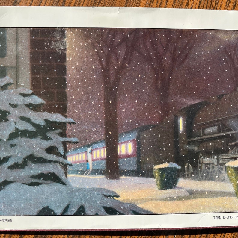 The Polar Express Chris Van Allsburg Vintage - Etsy