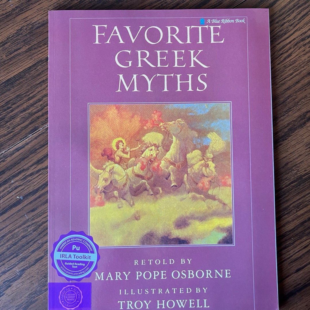 Favorite Greek Myths -retold by Mary Pope Osborne - Vintage Children's ...