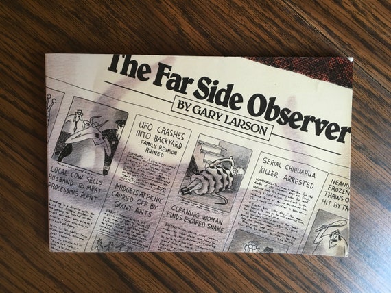 The Far Side Observer Vintage Far Side Cartoons Gary | Etsy