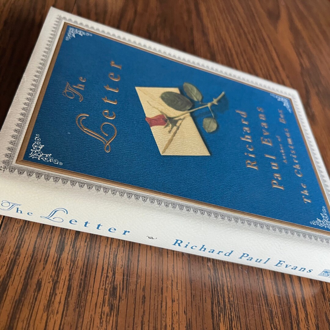 The Letter Richard Paul Evans 1997 Vintage Hardback - Etsy