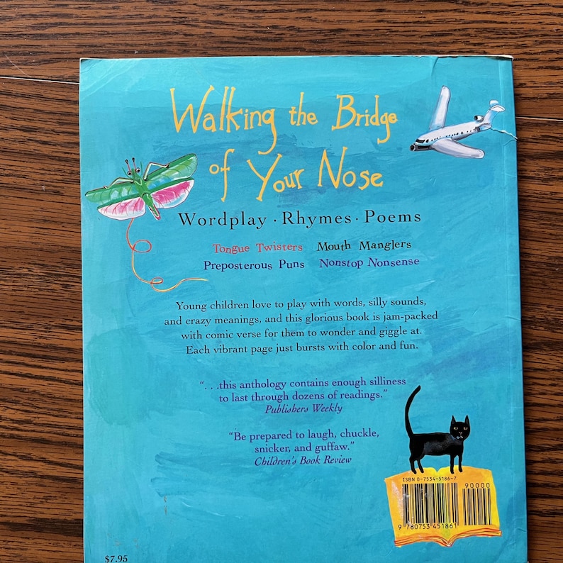 Walking the Bridge of Your Nose: Wordplay Rhymes and Poems ...