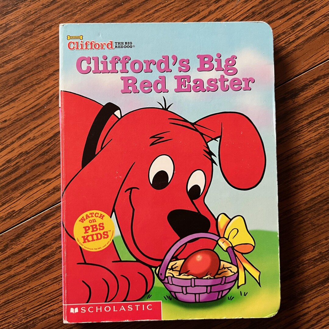 Clifford's Big Red Easter - Board Book - Norman Bridwell - - Etsy