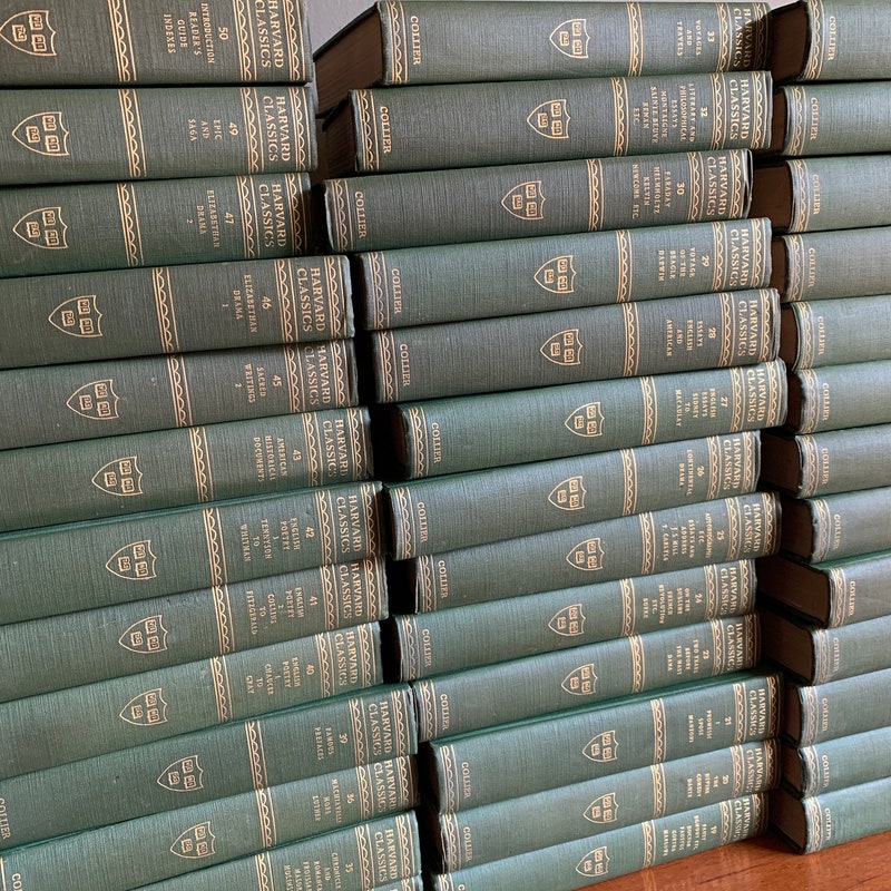 Harvard Classics Complete Set - Etsy