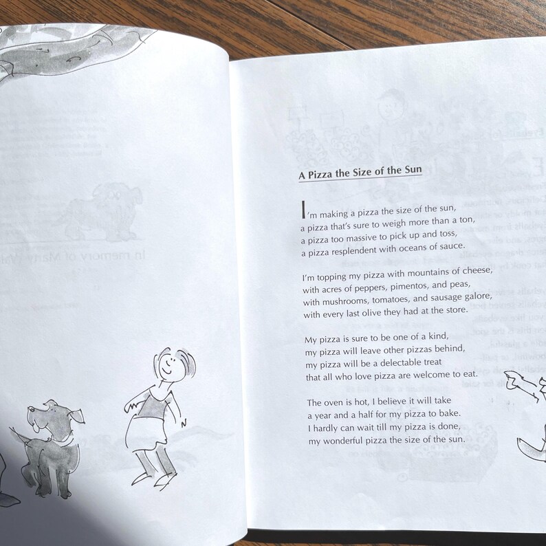 A Pizza the Size of the Sun: Jack Prelutsky's Poetry - Etsy