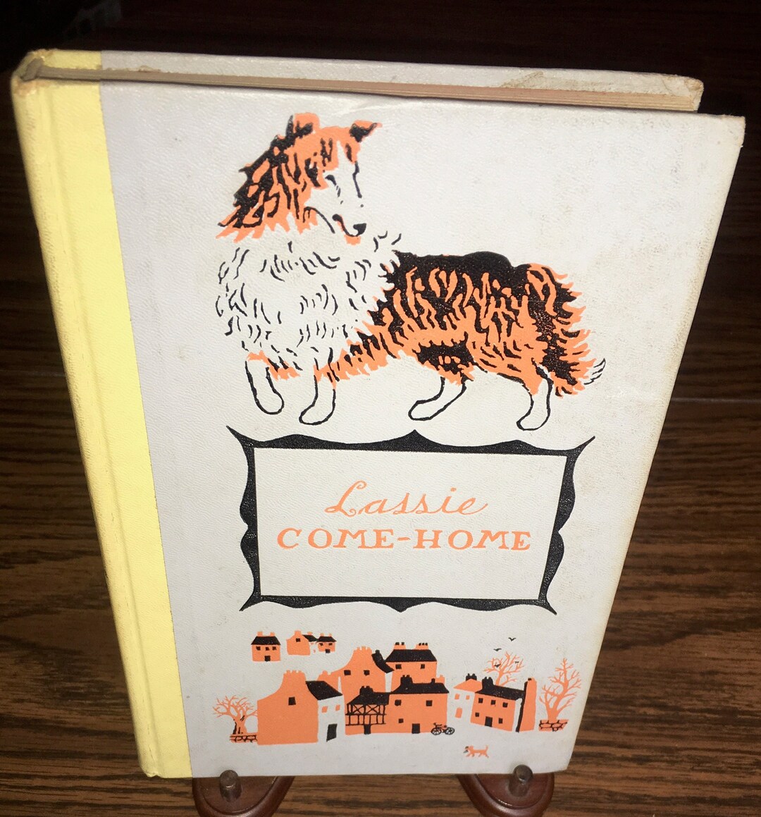 1964 Lassie Come-home by Eric Knight Vintage Children's Dog Story ...