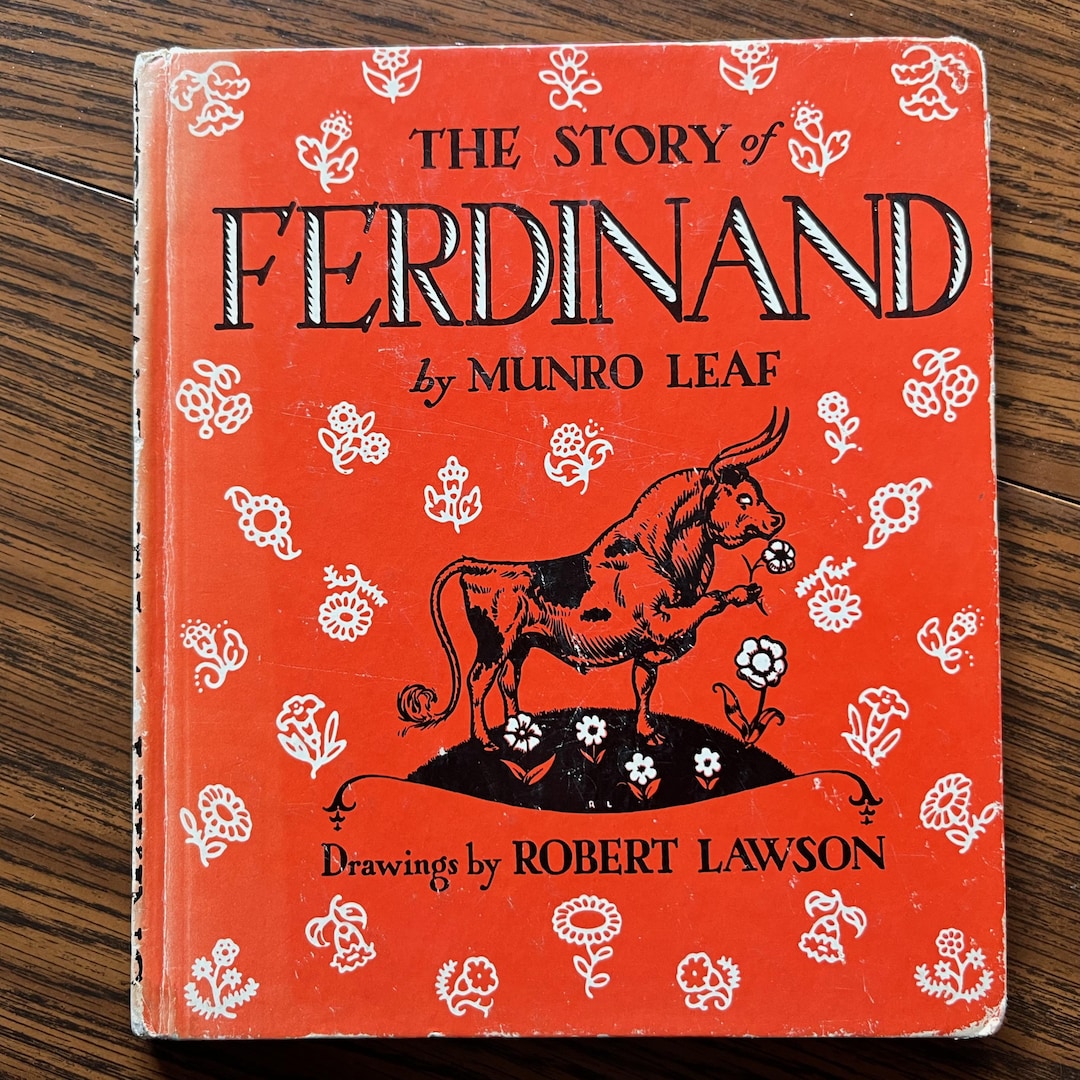 The Story of Ferdinand - Munro Leaf - Illustrated by Robert Lawson ...