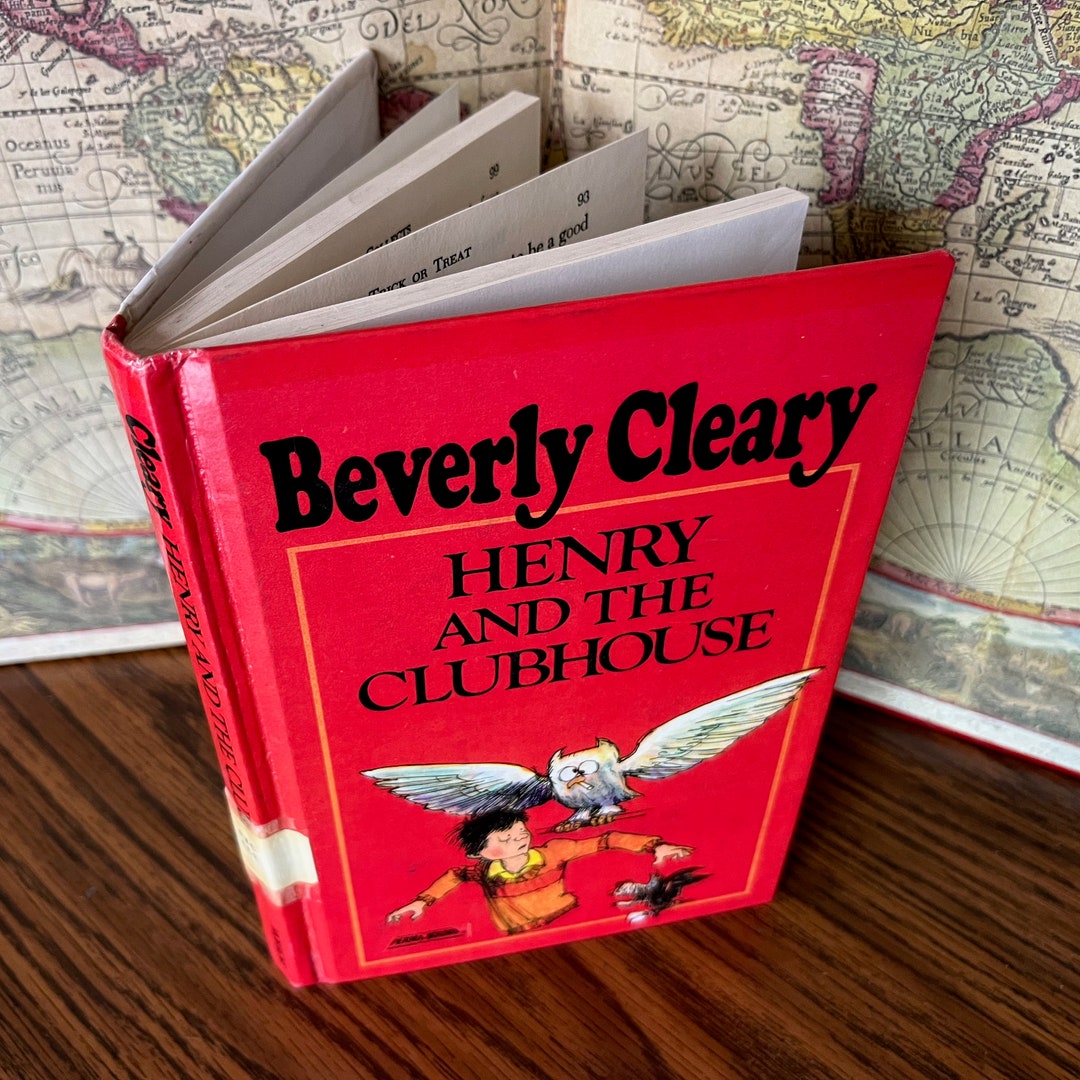 Henry and the Clubhouse Beverly Cleary 1962 Vintage Hardback Humor and ...