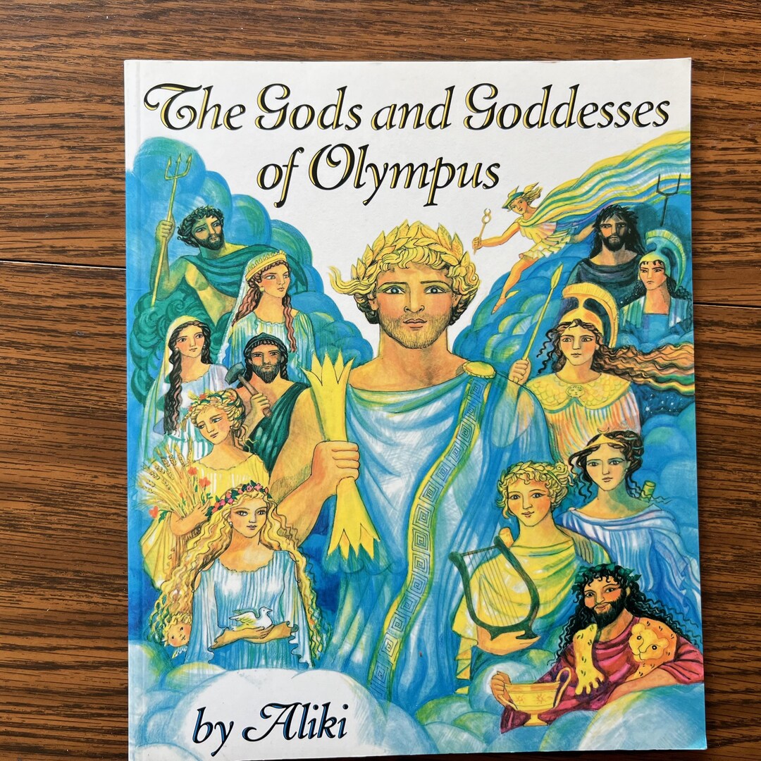 The Gods and Goddesses of Olympus - Aliki - Vintage Children's Greek ...
