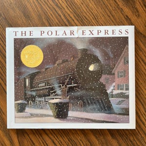 The Polar Express Chris Van Allsburg Vintage Children's Christmas Book ...