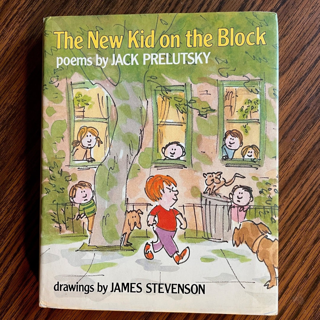 Jack Prelutsky Poetry Book the New Kid on the Block Hardback - Etsy