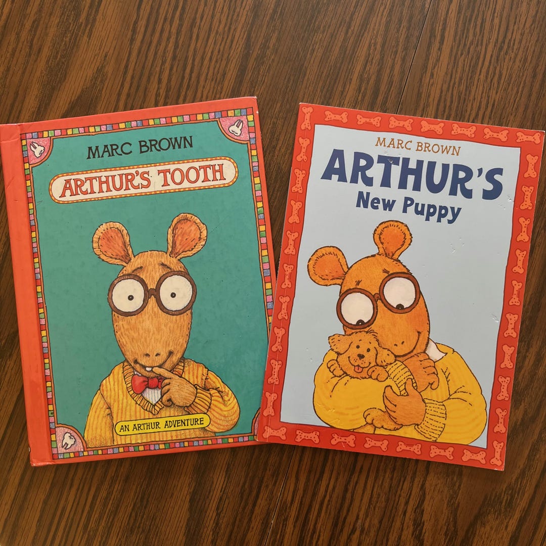 Arthur's Tooth Arthur's New Puppy Two Books by Marc Brown Children's ...