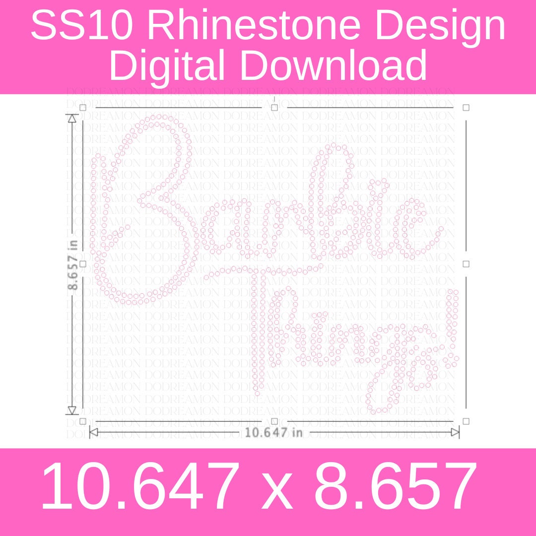 Barbie Things & Barbie "tings" Rhinestone Templates SS10 DIGITAL ...