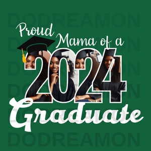 2024 Graduation Frame CANVA Template Graduate | Grad | Class of 2024 ...