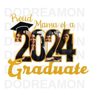 2024 Graduation Frame CANVA Template Graduate | Grad | Class of 2024 ...