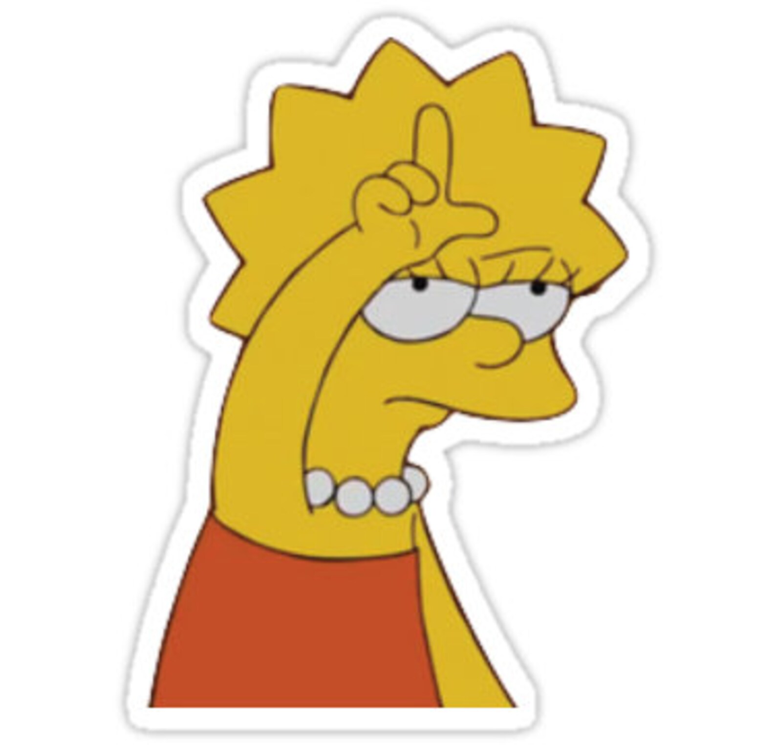 Lisa Loser Sticker - Etsy
