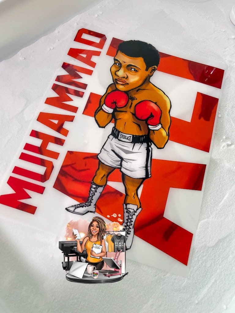 Muhammad Ali Stencil