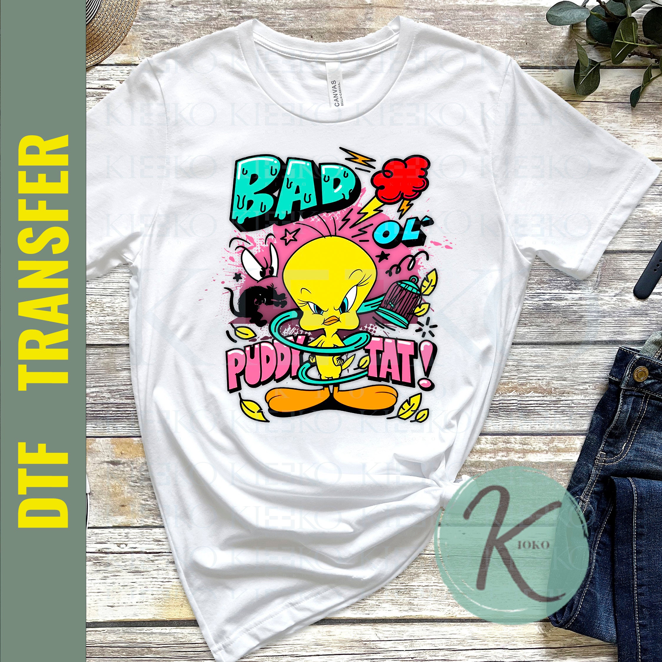 Multiple Cartoon DTF Transfers - Etsy