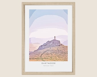 Digital Prints Art & Collectibles Prints Col Mudge Tower Dartmoor ...