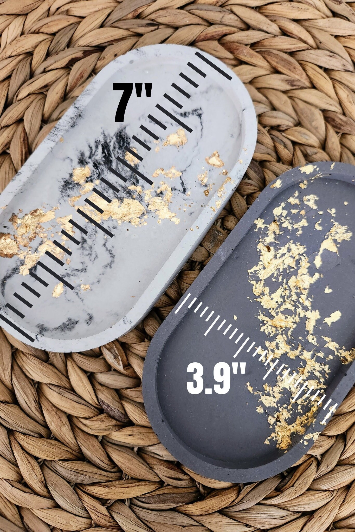 Medium Cement Tray Jewelry Tray Soap Tray Plant Tray - Etsy