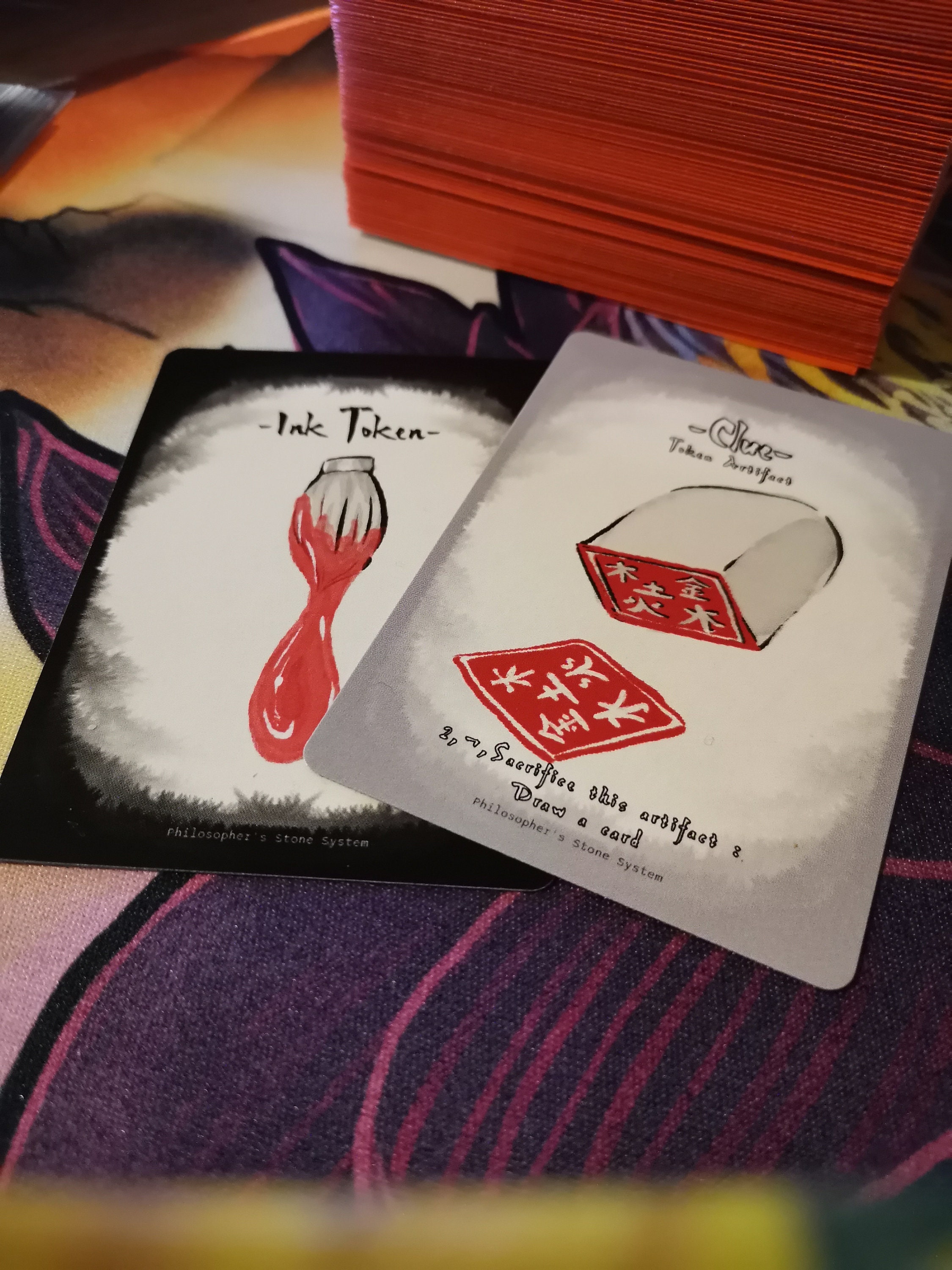 Clue Traditional Ink Painting Inspired MTG Tokens - Etsy