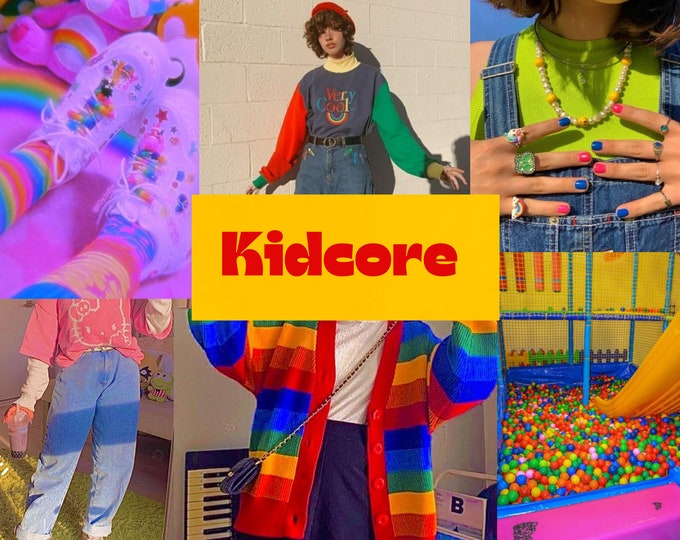 Kidcore Style Bundle Aesthetic Clothing Core Mystery Box - Etsy