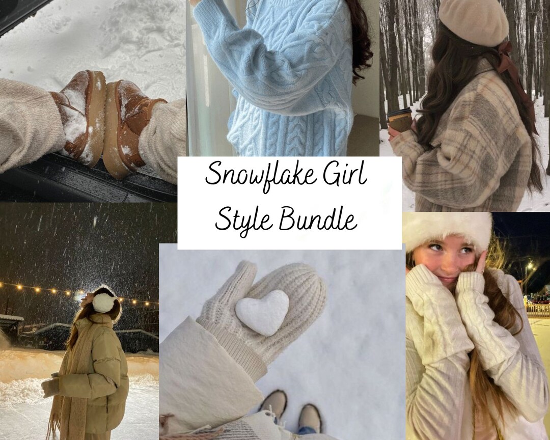 Snowflake Girl Style Bundle Aesthetic Clothing Mystery Box - Etsy
