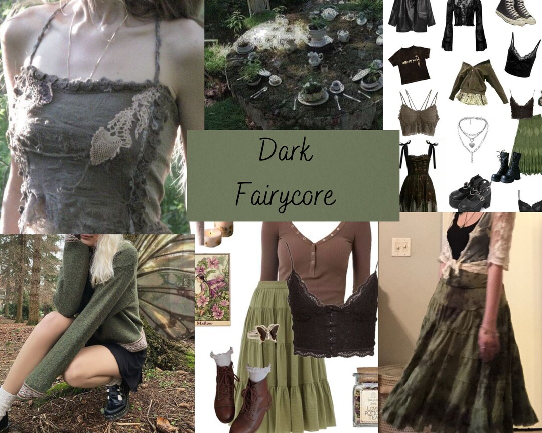 Dark Fairycore Style Bundle Aesthetic Clothing Mystery Box - Etsy