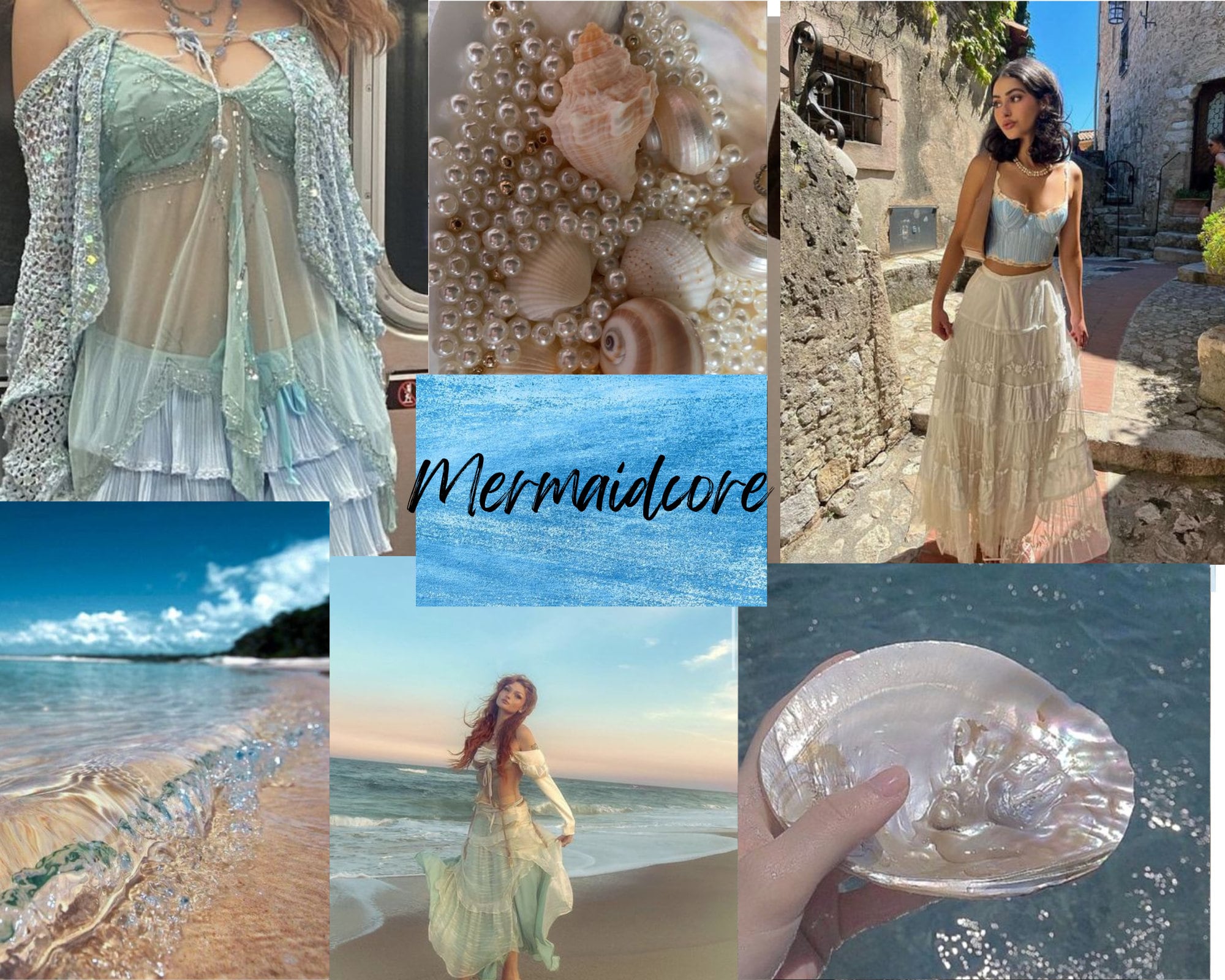 Mermaidcore Style Bundle Aesthetic Clothing Core Mystery Box - Etsy