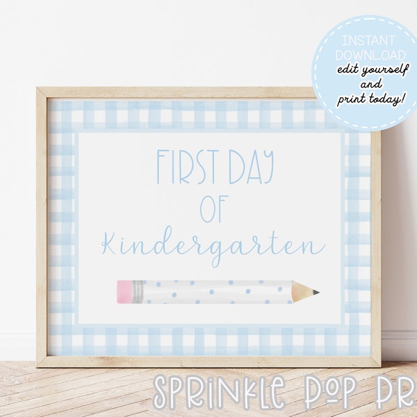 First Day of School - Etsy