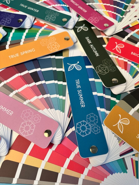 Bright Winter Color Fan