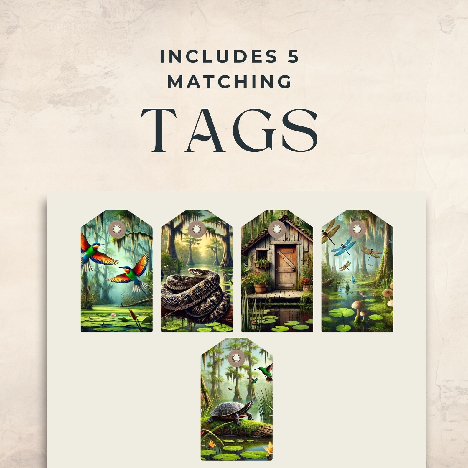 Swamp Junk Journal Pages Swamp Ephemera Tags Swamp Animals Bayou ...