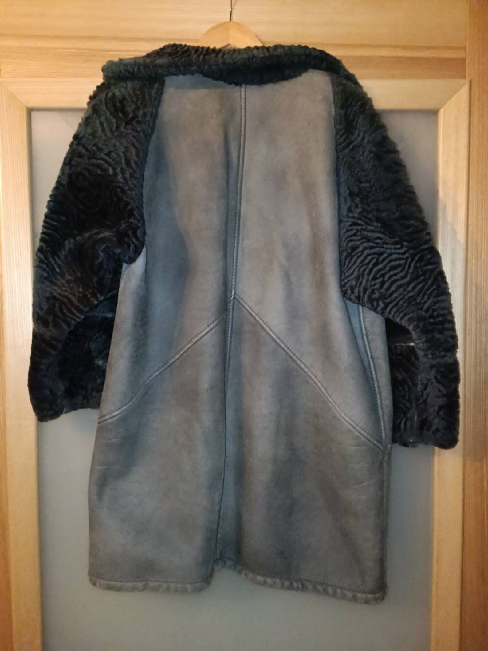 Vintage Women's Shearling Coat,penny Line Coat,sheepskin Coat,winter ...