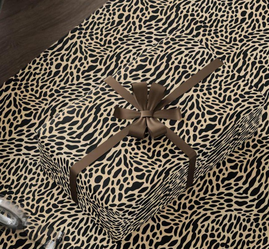 Cheetah Wrapping Papers, Wrapping Paper Roll, Animal Print Gift Wrap ...