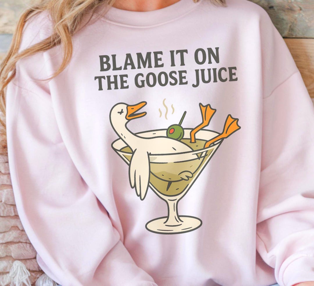 Drunk Goose Martini PNG: Bachelorette Party Sublimation (digital ...