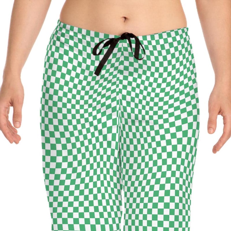 Checkered Pajama Pants - Etsy