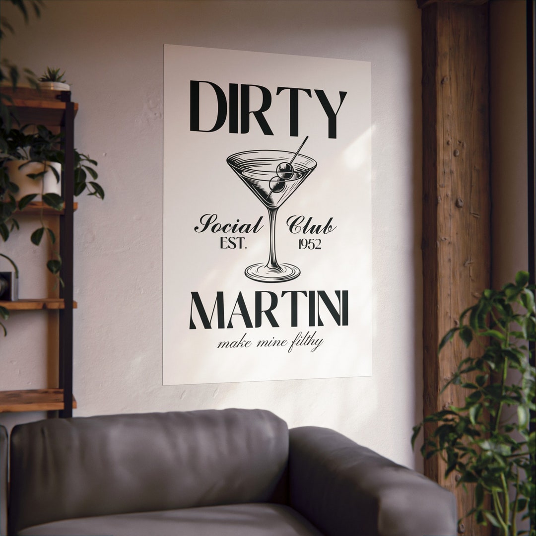 Martini Prints, Martini Posters, Martini Poster, Espresso Martini ...