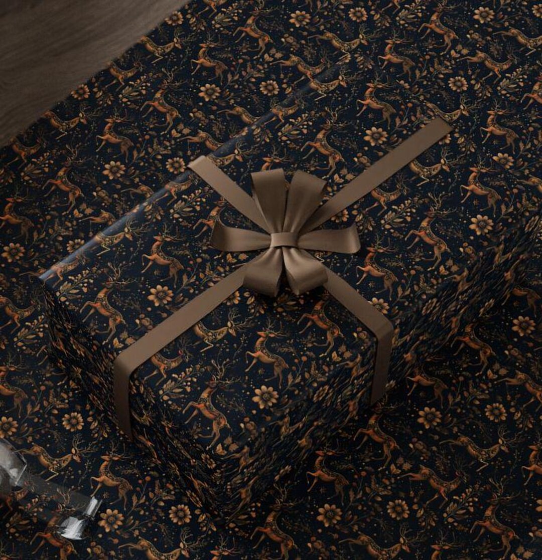 Scandinavian Wrapping Paper,scandinavian Paper,scandinavian Xmas ...