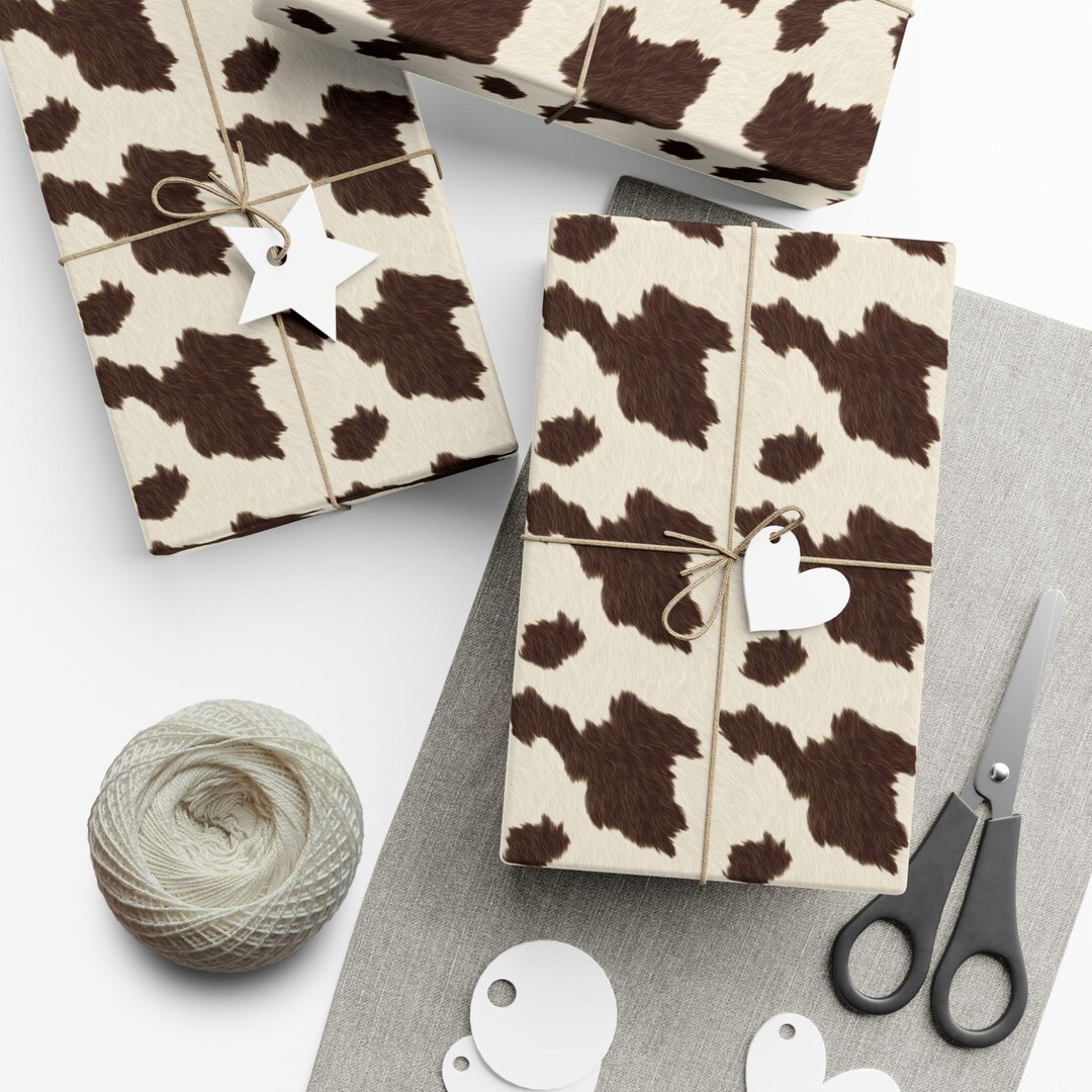 Inspiring Cow Print Wrapping Paper Images