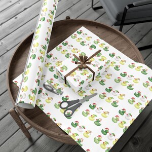 Rubber Duck Wrapping Paper,custom Wrapping Paper,christmas Wrapping ...