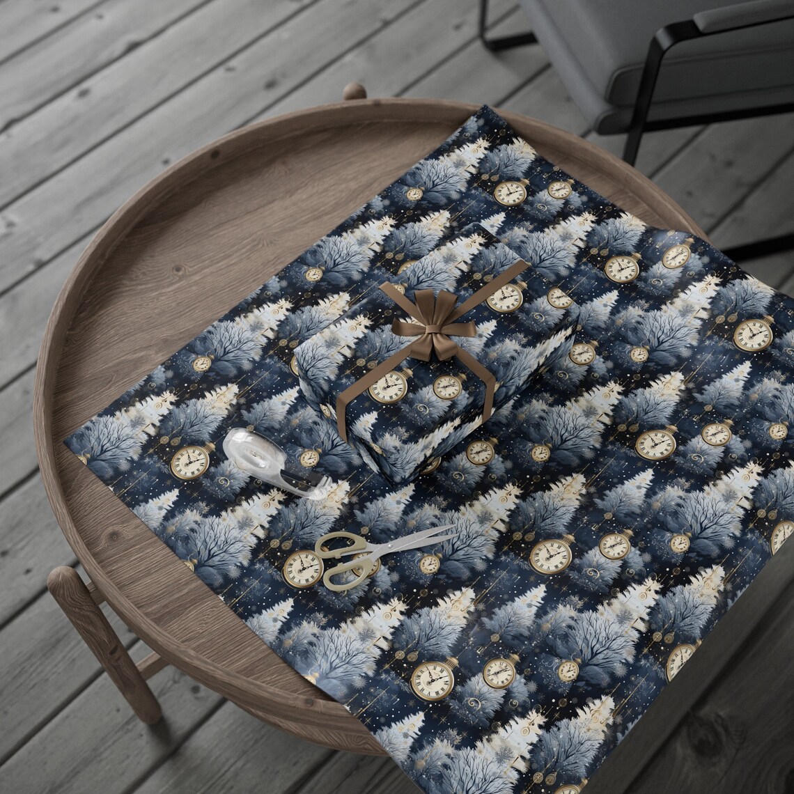Winter Wrapping Paper, Elegant Wrapping Paper, Luxury Wrapping Paper ...