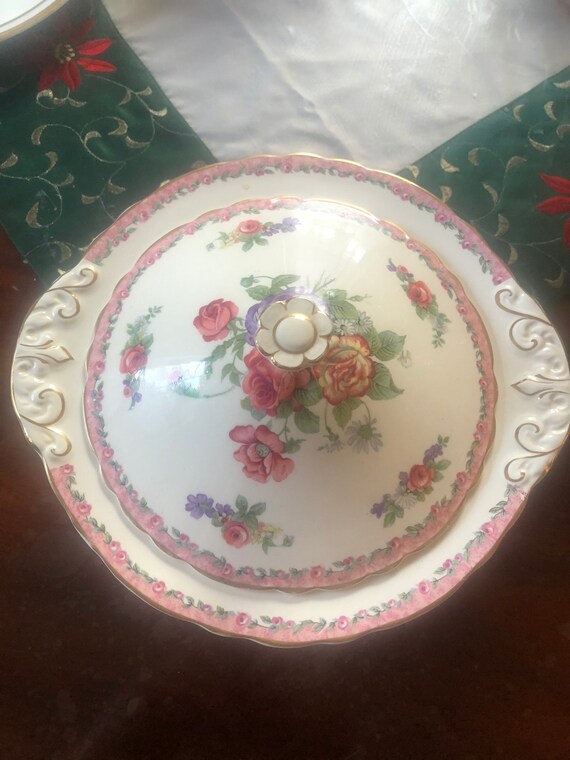 Rare Clarice Cliff Hand Painted Royal Staffordshire Covered | Etsy