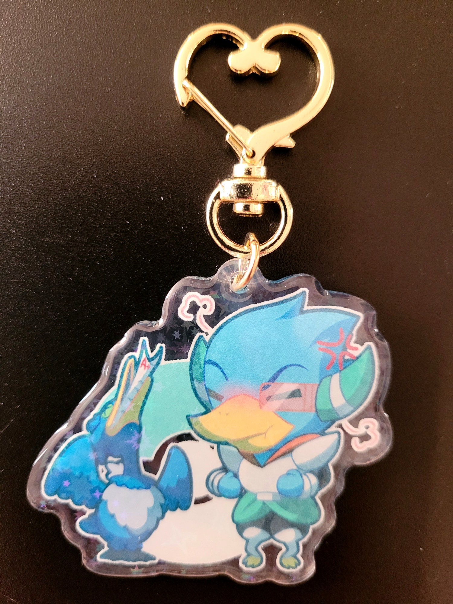 Deltarune/pokemon Acrylic Keychains - Etsy