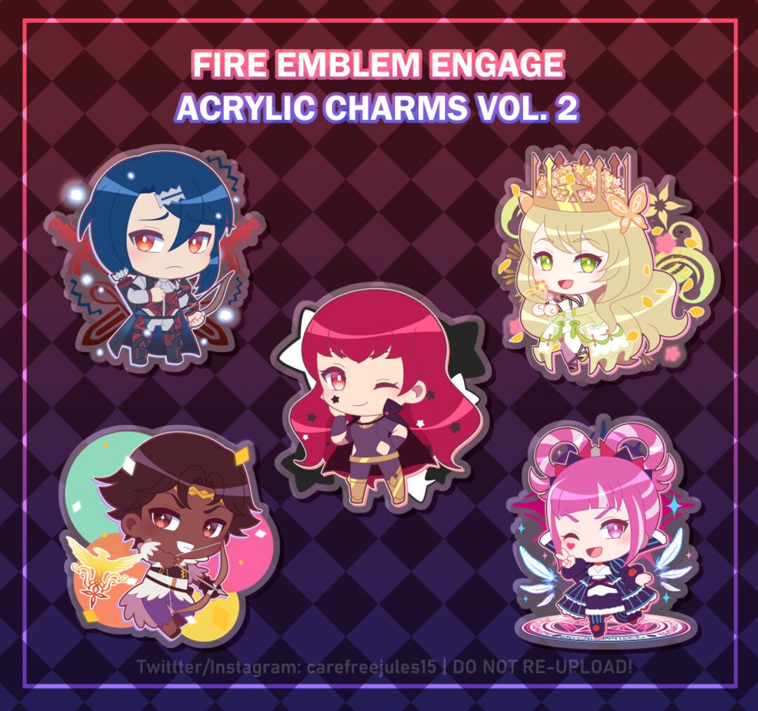 Fire Emblem Engage Acrylic Charms Vol. 2 - Etsy