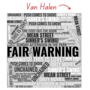 90's Era Van Halen - Sammy Hagar - Album Coaster Set - Etsy