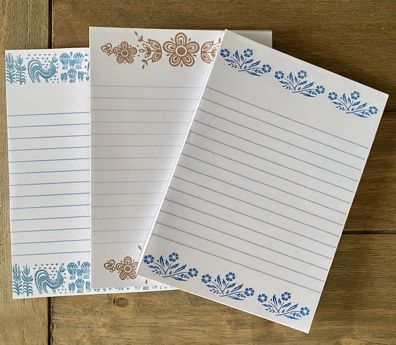 Vintage Pyrex/corelle Inspired Notepad - Etsy