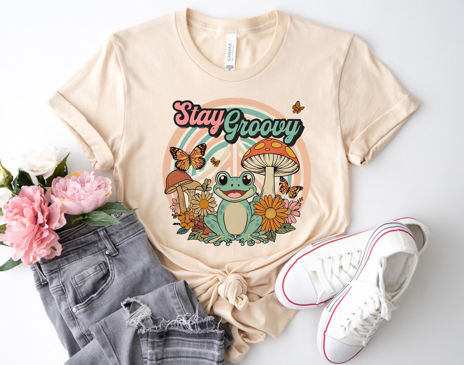 Retro Stay Groovy Design PNG - Etsy