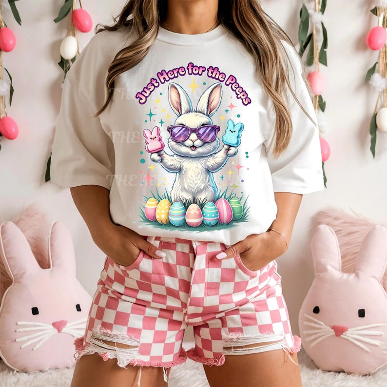Easter Bunny Peeps PNG Clipart, Rabbit Design (digital Download) - Etsy