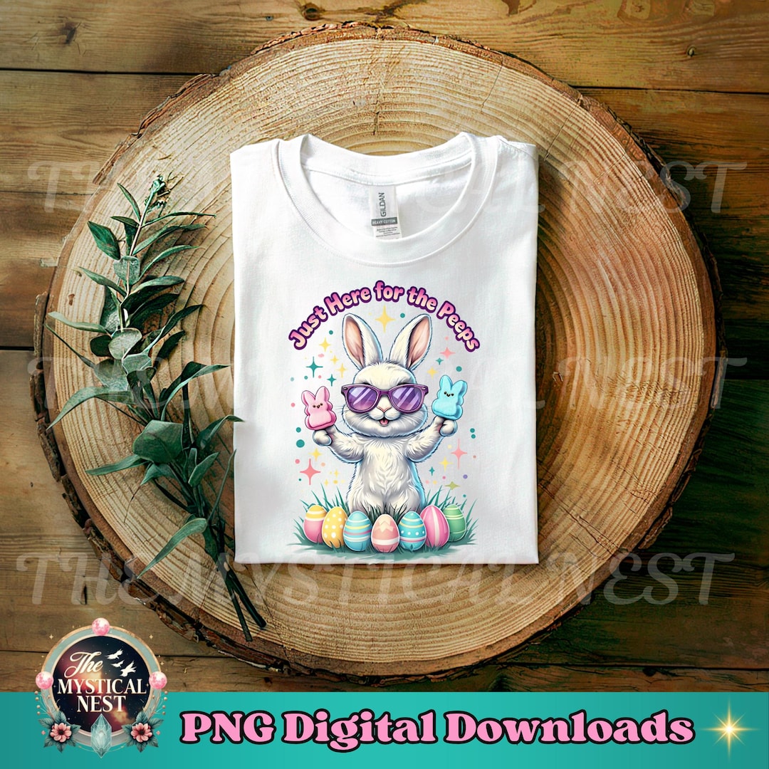Easter Bunny Peeps PNG Clipart, Rabbit Design (digital Download) - Etsy