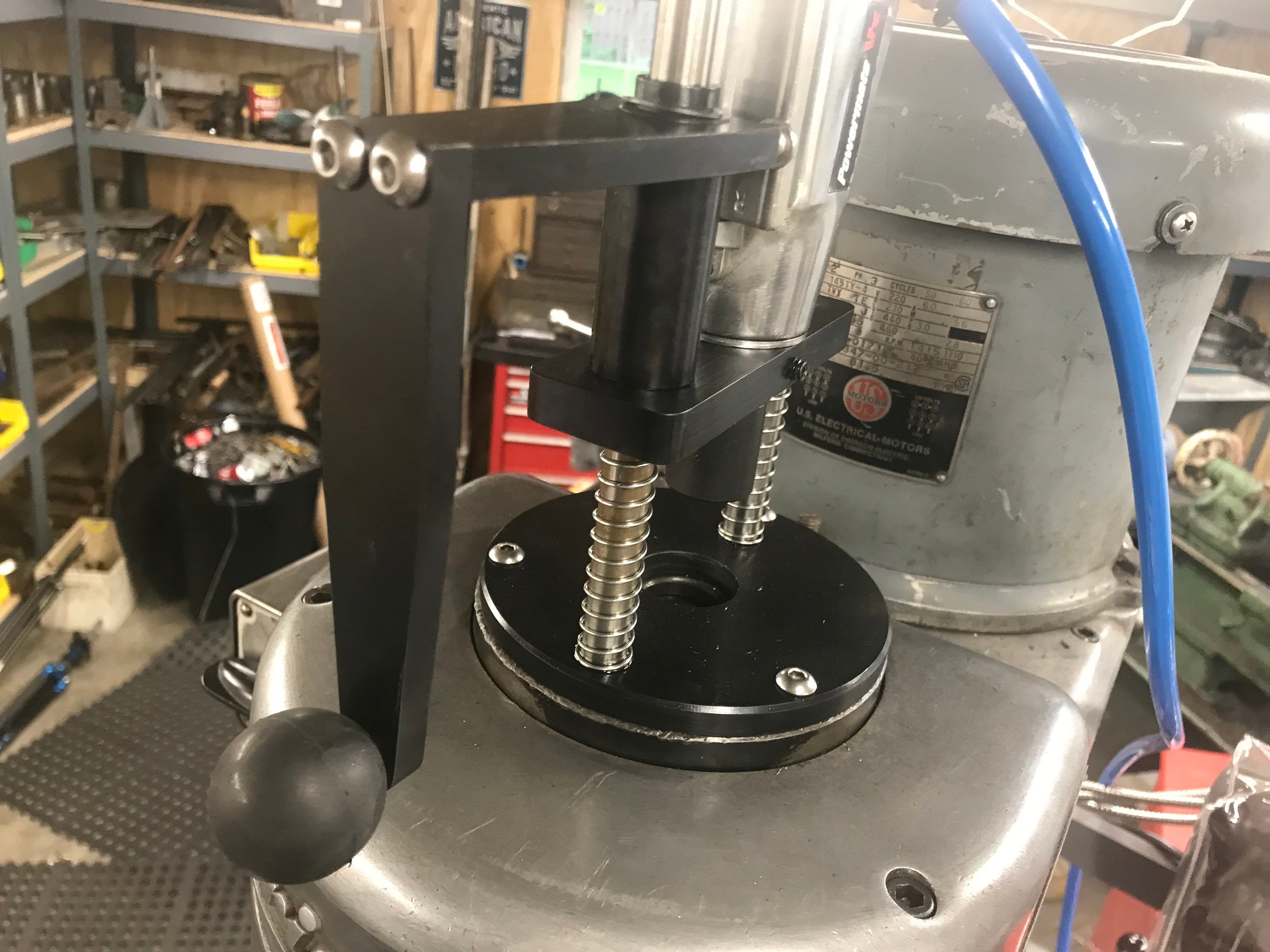 Power Drawbar for Bridgeport Milling Machine Plans - Etsy