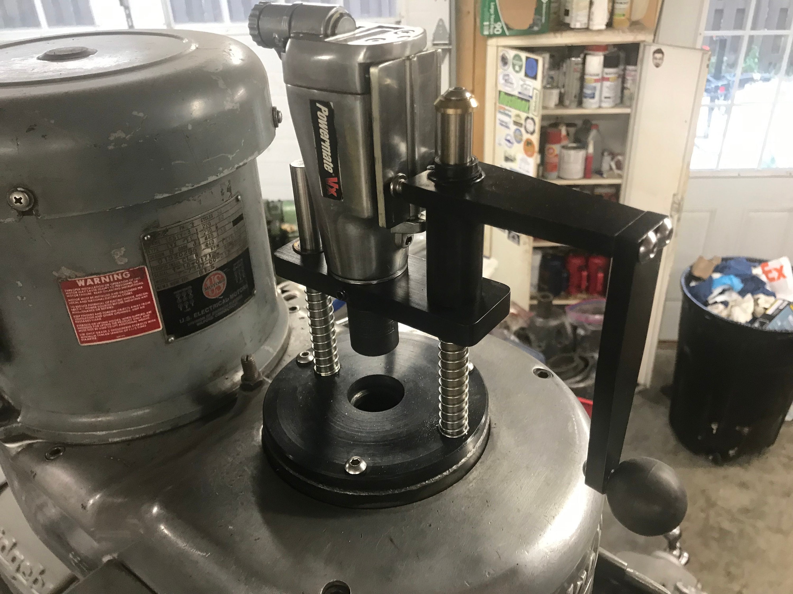 Power Drawbar for Bridgeport Milling Machine Plans - Etsy